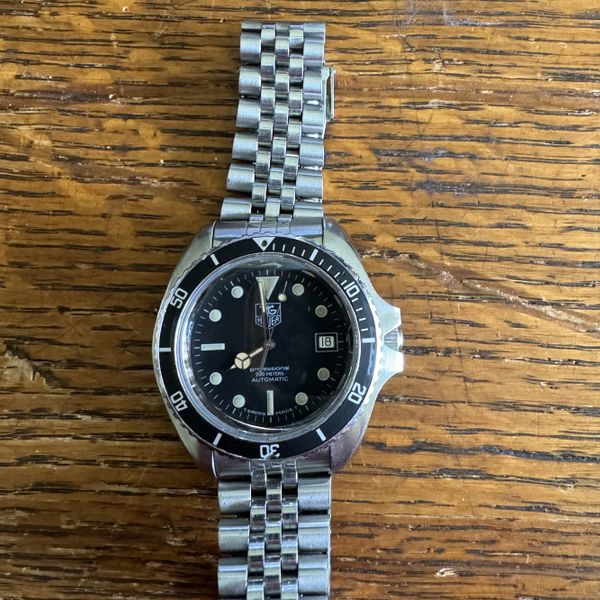 Tag Heuer Monnin Case 844/5 Automatic Diver | WatchCharts Marketplace