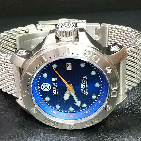 Deep Blue Juggernaut I Automatic Stainless Dive Watch 1st Generation ...