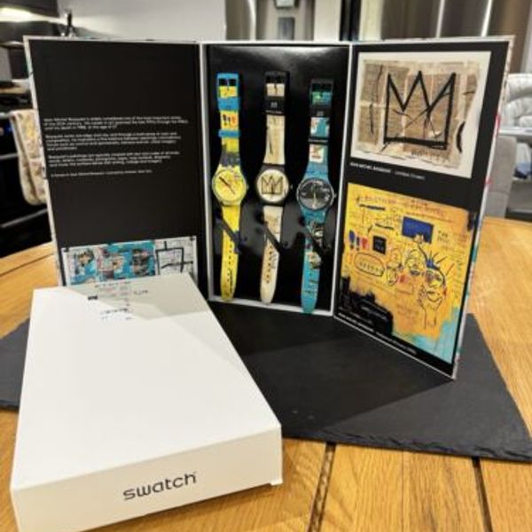 Swatch X Jean-Michel Basquait Collection | WatchCharts Marketplace