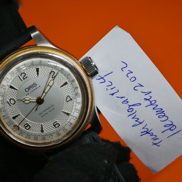 [WTS] Oris Big Crown Pointer Date Automatic Gold Plated 39mm Reference 7543 for $499. MSRP $1200 ...