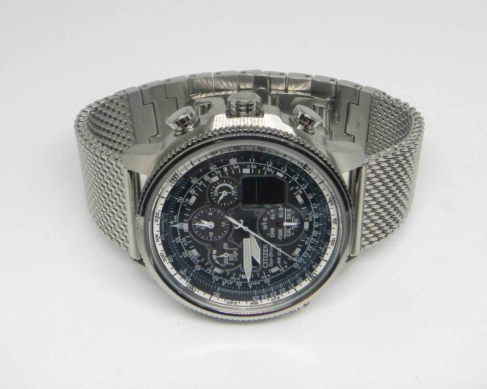 Citizen NaviHawk UTC Eco-Drive Chronograph Men's Watch JY8030-83E ...