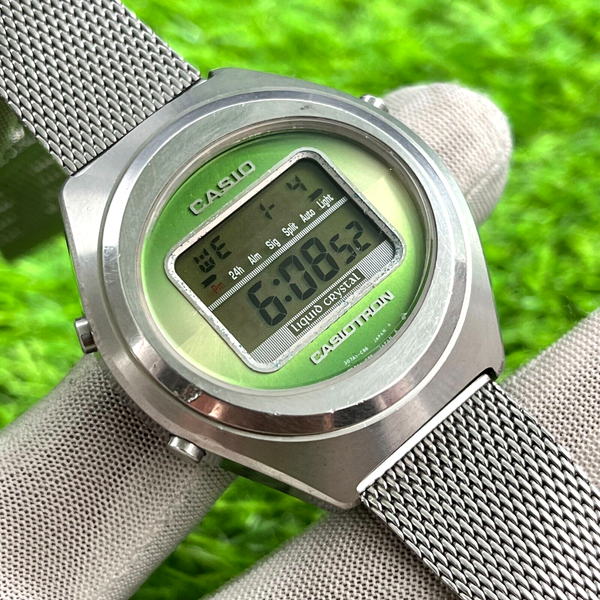 Vintage Casio TRN-03 Casiotron Liquid Crystal Digital Japan Men Watch Mod. 1670 | WatchCharts ...