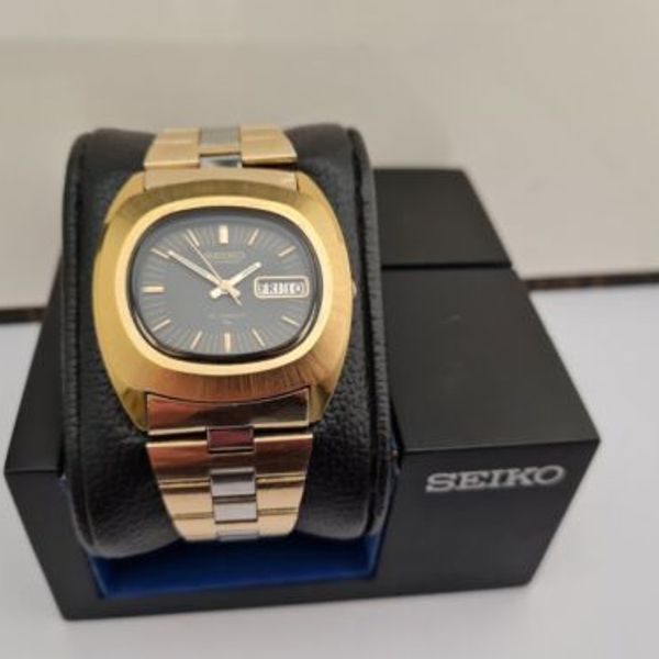 Seiko 7006-5000 Vintage watch. Automatic, 19 jewel. Circa 1974. Gold ...
