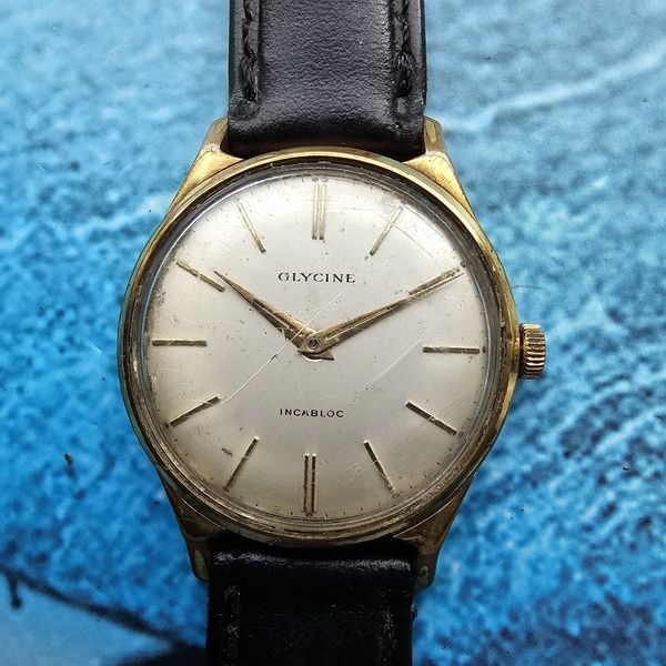 Vintage Glycine Hand-Winding Men's Watch Cal ETA 2390 | WatchCharts ...
