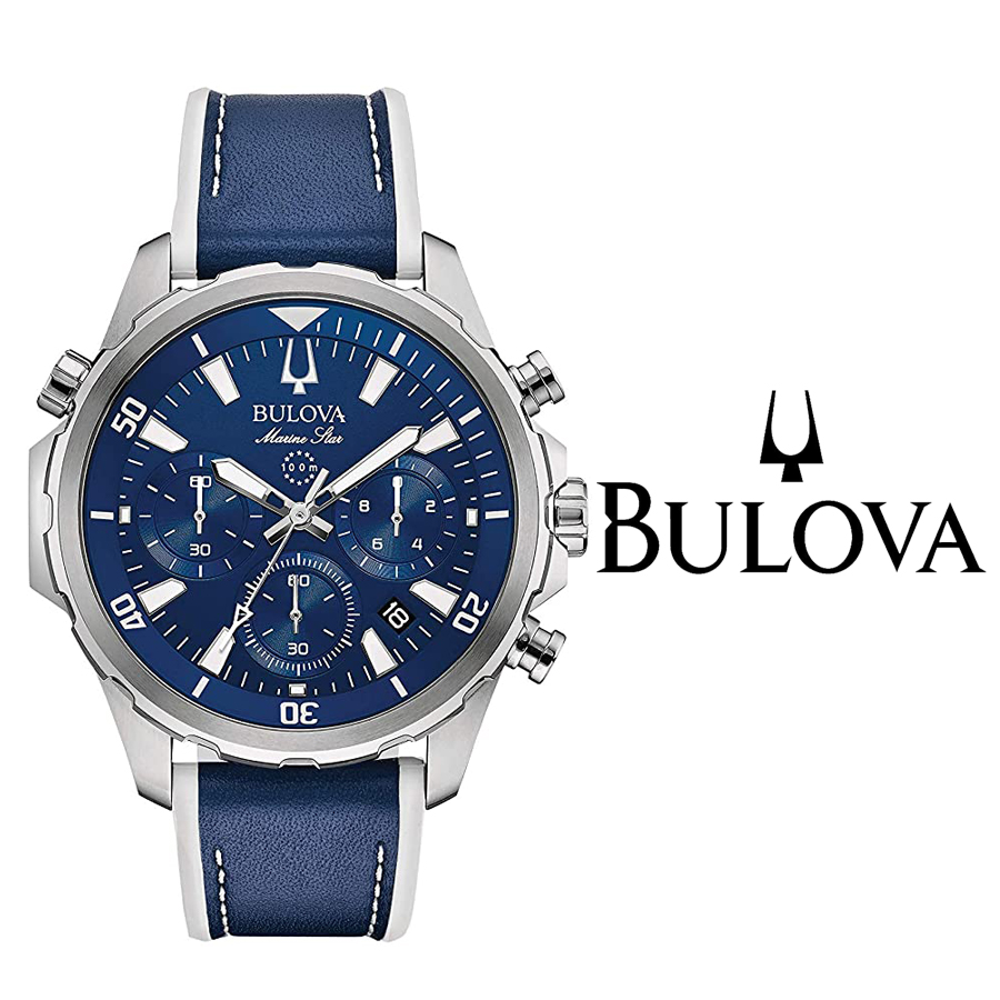Bulova Bulova Men's Watch 96B287 Marine Star Analog Quartz Chronograph ...