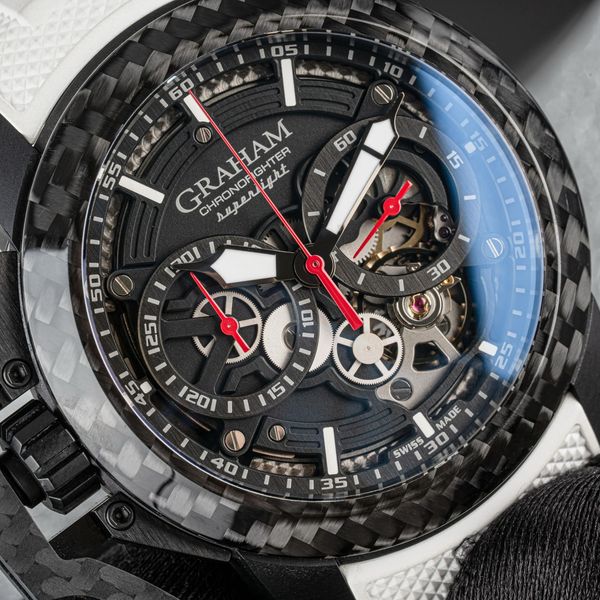 [WTS] Graham Chronofighter Superlight Carbon Skeleton | WatchCharts ...