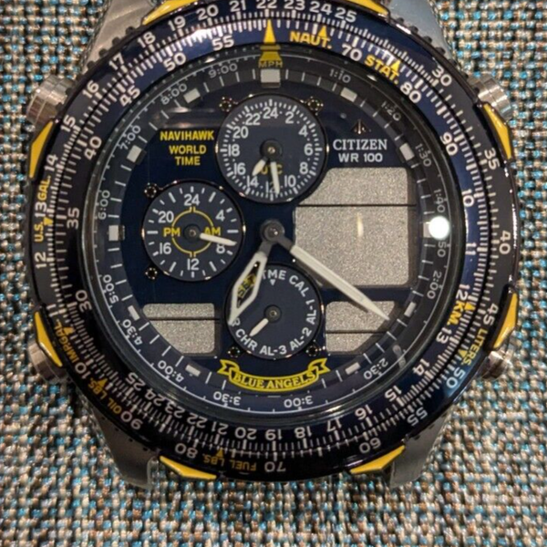 Citizen Blue Angels C300-Q00842 Promaster Navihawk Chronograph For ...