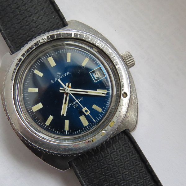 [WTS] Vintage Sarwa diver (stainless steel, 20 ATM), ETA 2783, serviced ...