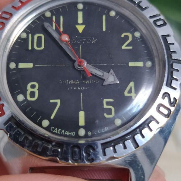 Vostok Amphibia" Sniper" Antimagnetic, Wostok Diwer Watch 200 M | WatchCharts Marketplace
