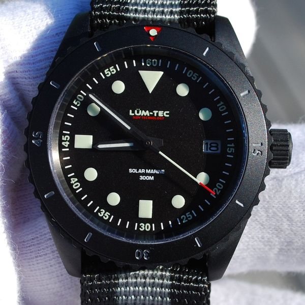 Lum-Tec Solar Marine 3 Watch (Discontinued) | WatchCharts Marketplace