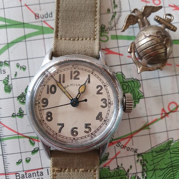[$1,550 USD] FS: WW2 Hamilton 39102 US Marine Corps Pilot´s Watch with ...