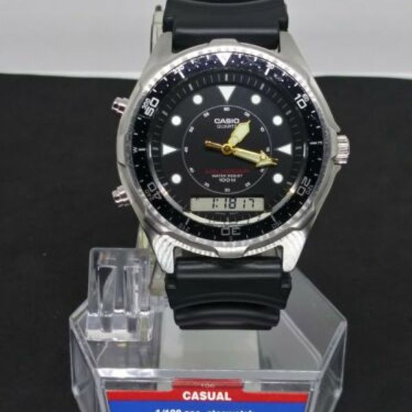 Casio AMW-320D 1374 Vintage Divers Watch Authentic "Arnie" Cased in ...