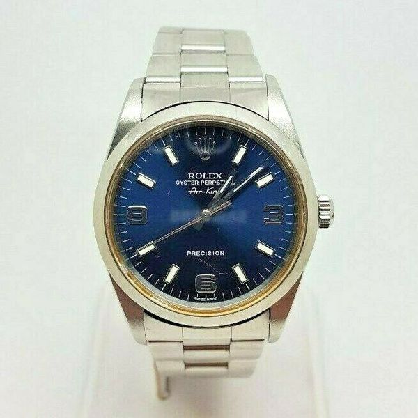 Rolex Air-King 14000M Stainless Steel Automatic Gents Watch (12804JH ...
