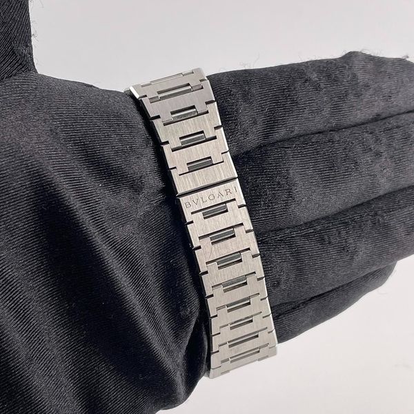 #43 Reloj automÃ¡tico de acero para hombre Bvlgari 38 mm 'Bvlgari ...