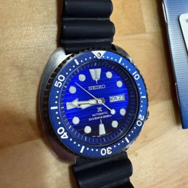 Seiko Prospex Blue Men's Watch - SRPC91 Save the Ocean Edition ...