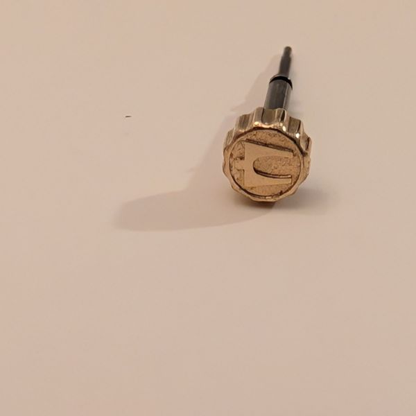 Vintage Bulova Accutron 14k Solid Yellow Gold Watch Crown With Stem ...