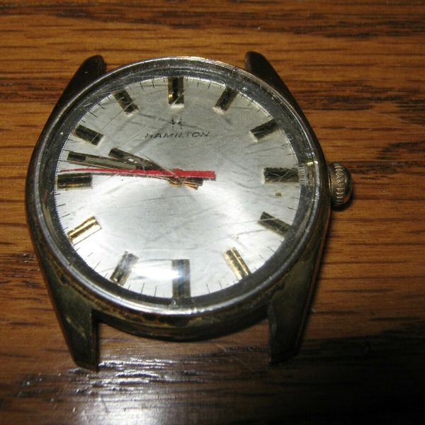 VINTAGE MEN'S HAMILTON WIND UP WATCH WORKS 688018-4 | WatchCharts ...