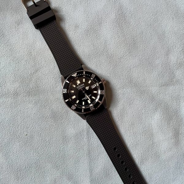 FS: Citizen Barnacle Fujitsubo NB6021-17E Titanium Automatic Dive Watch ...