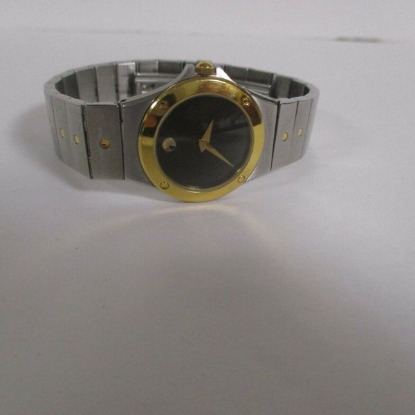 Movado SE Sports Edition Swiss Two Tone Stainless Steel Ladies Watch ...