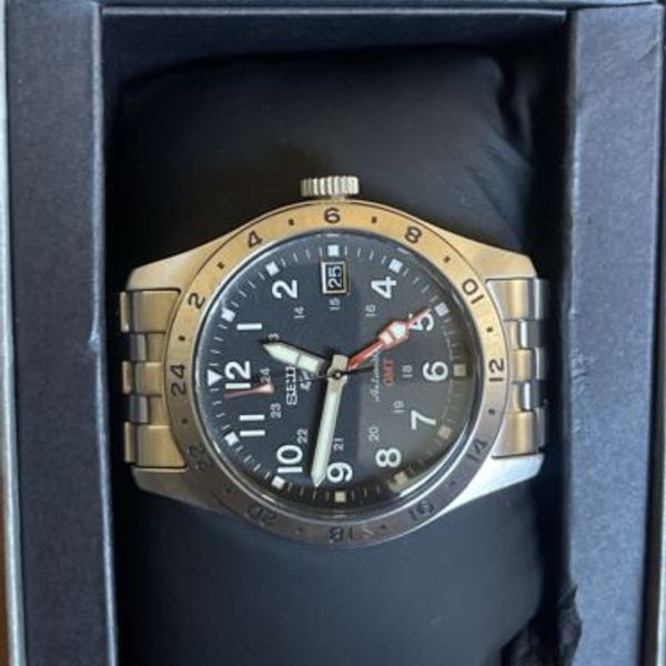 Seiko 5 Sports Field GMT Automatic Men's Watch | WatchCharts Marketplace