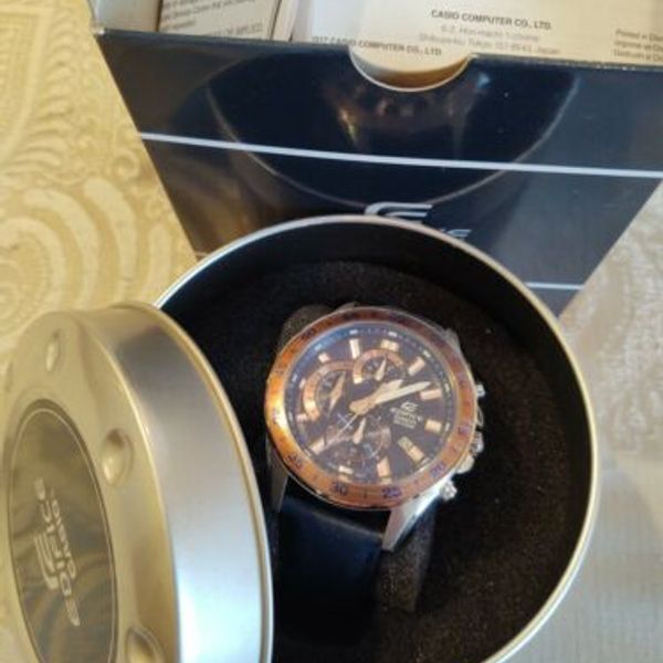 Casio Edifice Chronograph Men's Watch (Model: EFV-550L-2AVCR ...