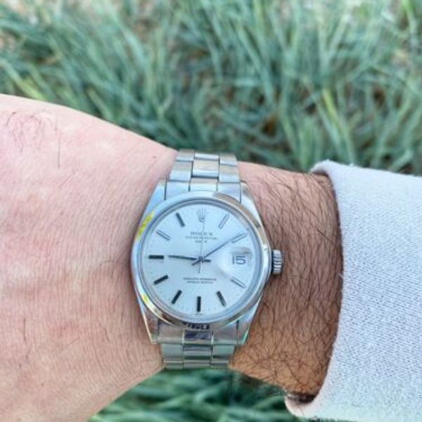 Rolex Oyster Perpetual OP Watch Steel Oyster Bracelet Silver Dial Ref ...