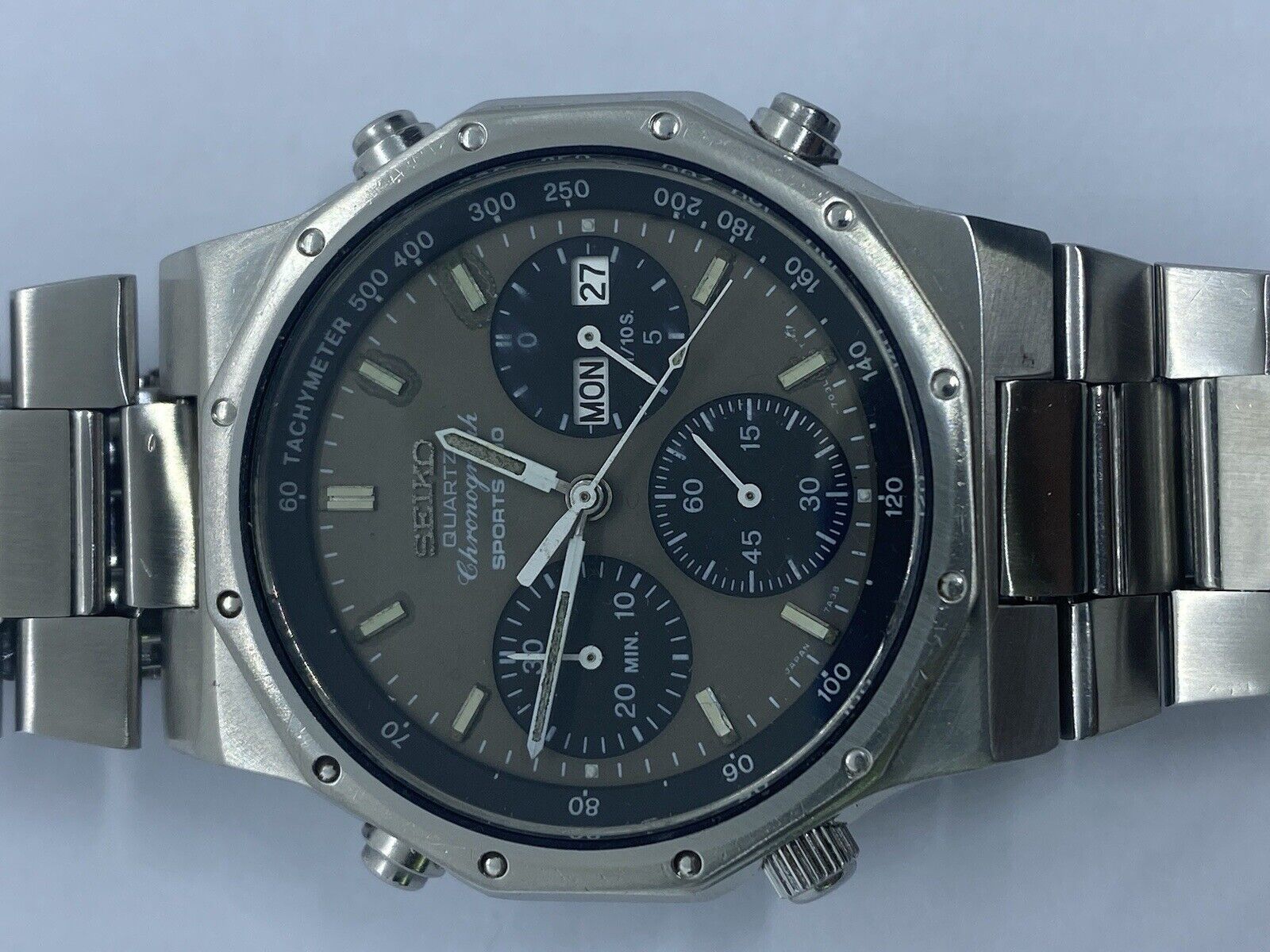 Seiko Chronograph 7A38-7029 Price as of April 2025 | WatchCharts CA