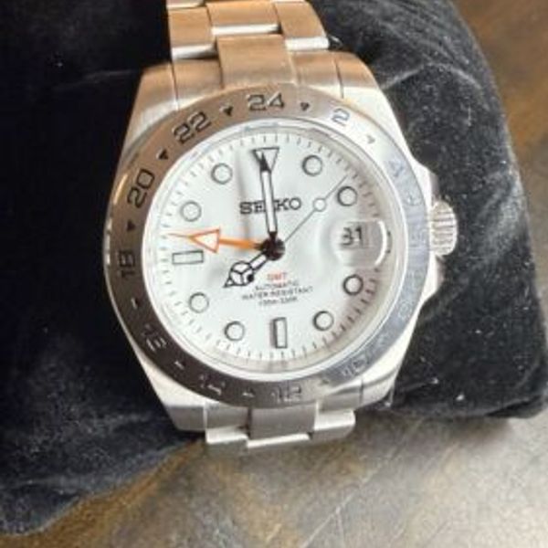 Seiko Mod â Polar Explorerâ Automatic GMT Watch | WatchCharts Marketplace