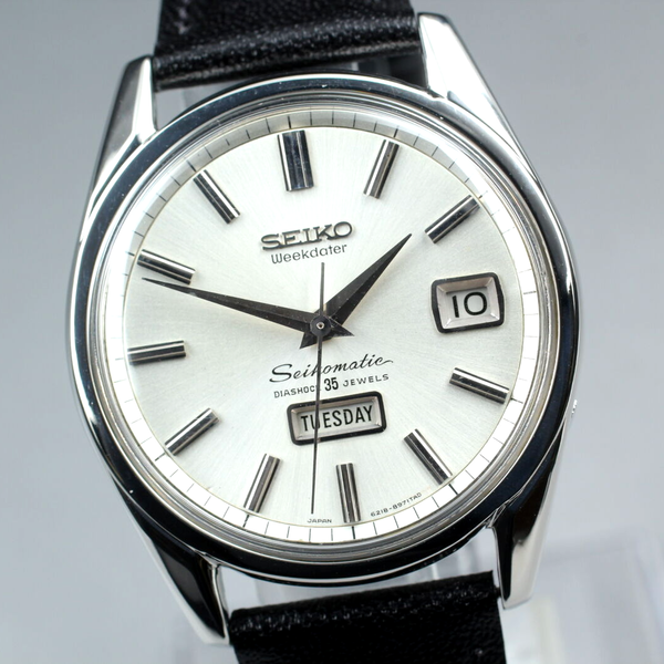 [N MINT] 1964 SEIKO Seikomatic Weekdater 6218-8971 Automaitc Men's From ...