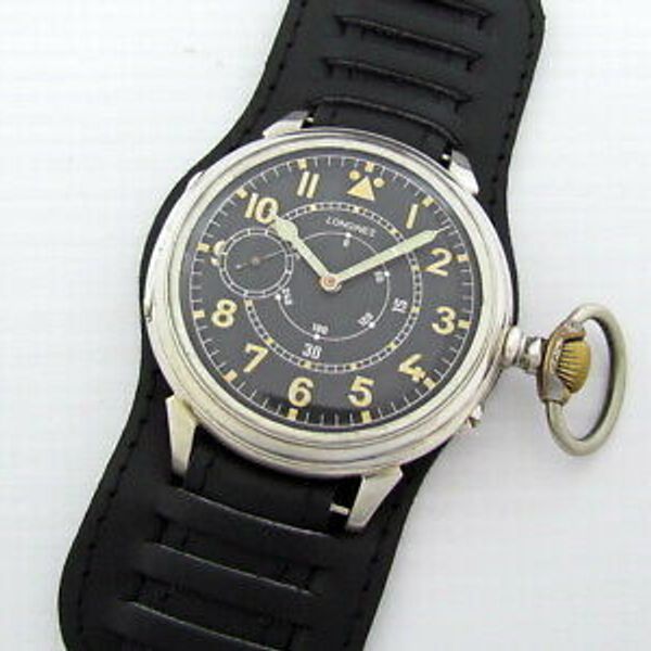 Longines Laco Aviator Luftwaffe Pilots WWII Vintage 1939-1945 Swiss Men ...