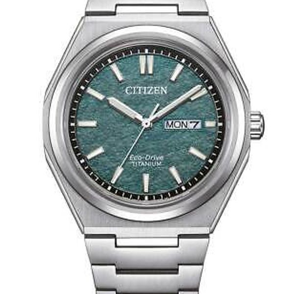 Citizen AW0130-85X Mens Watch Eco-Drive Super Titanium 40mm 10ATM ...