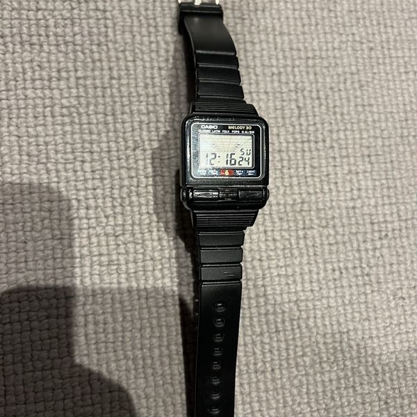 Rare Vintage Casio Melody 30 Watch In Original Box With Manual ...