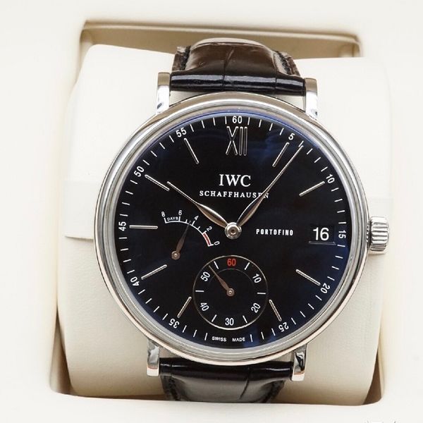 FS: IWC Portofino Hand Wound Eight Days 45mm IW510102 | WatchCharts ...