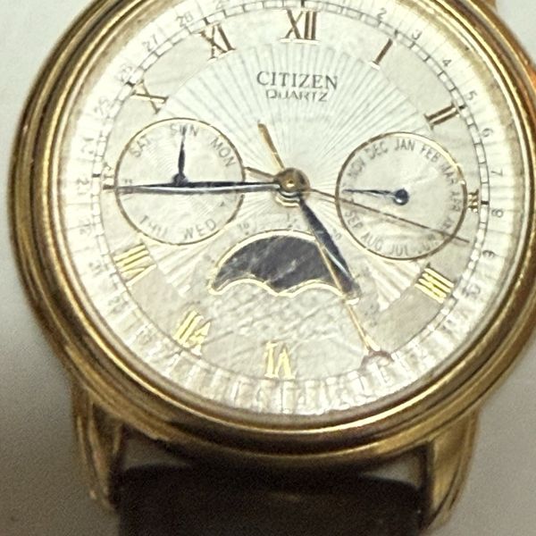 Citizen Quartz Moon phase Watch | WatchCharts Marketplace