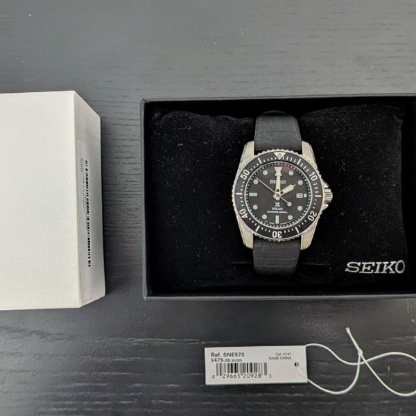 Seiko Prospex - SNE573 - Solar powered with 4 extra bracelets/straps ...