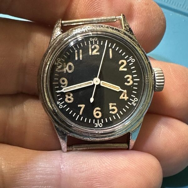 1945 WW2 Elgin A-11. Serviced. Runs A+ | WatchCharts Marketplace