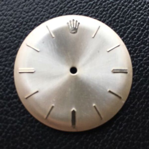 DAGGER HANDS BLANK BEYELER ROLEX DIAL FOR VINTAGE ROLEX 1030 MOVEMENT ...