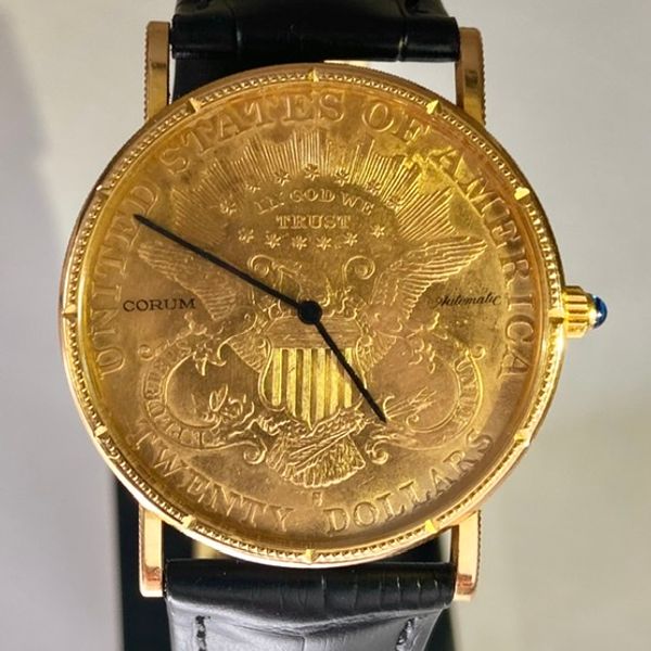 Corum automatic $20 gold coin watch | WatchCharts Marketplace