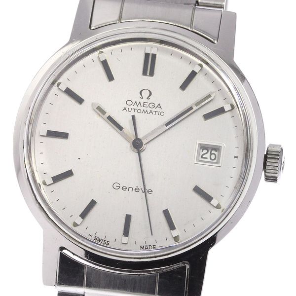 [OMEGA] Omega Geneve cal.1481 Caterpillar Bracelet 166.0098 Automatic ...