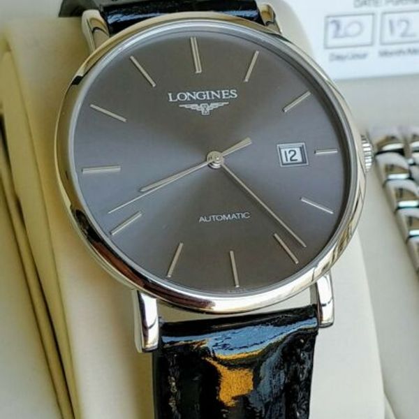 Authentic Longines Elegant Collection Automatic 39mm Mens Watch ...