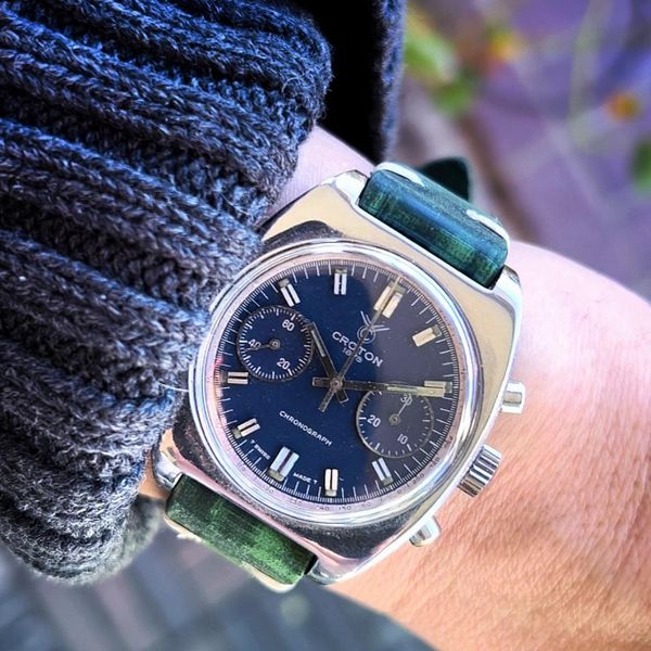 [WTS] Croton Chronograph circa 1960s Valjoux | WatchCharts Marketplace