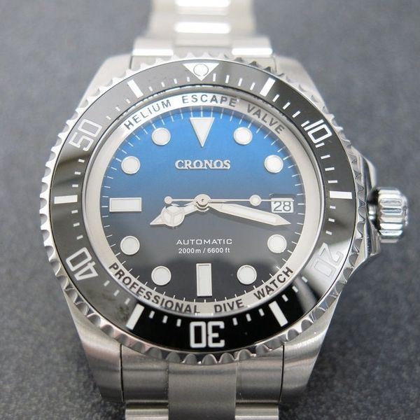 For sale Cronos DSSD Homage with gradient Blue/Black dial NH35 ...