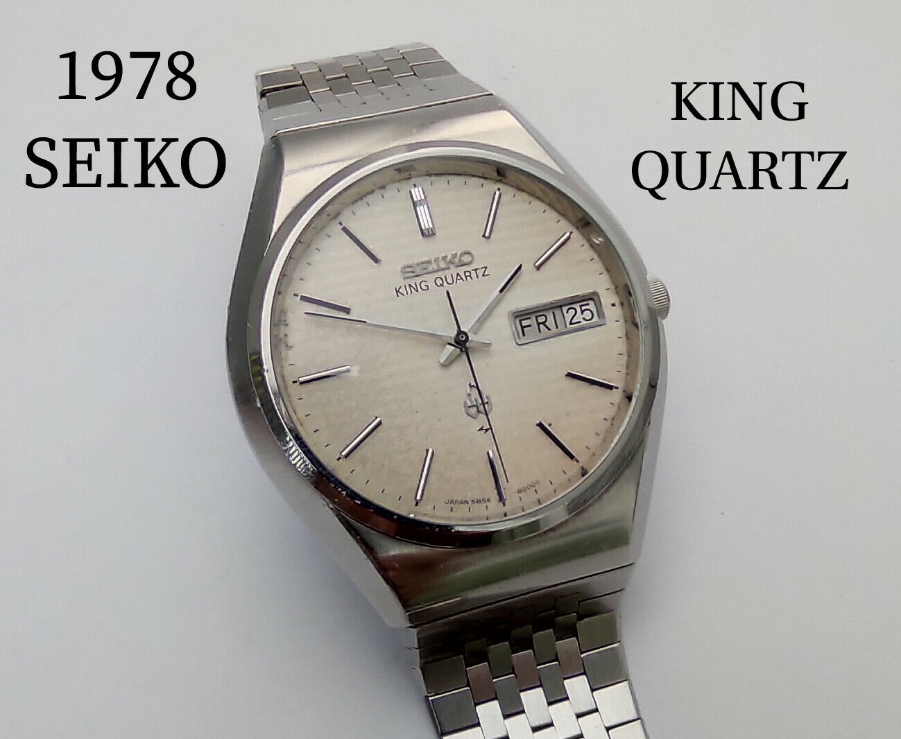 1978 Seiko King Quartz 5856-8001 | WatchCharts
