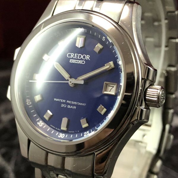 SEIKO CREDOR PACIFIQUE GCAX997 8J82-6A00 Quartz Men's Watch Original ...