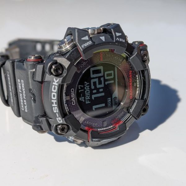 Casio G-Shock Master of G Rangeman Black Watch GPRB1000-1 w/ extras ...