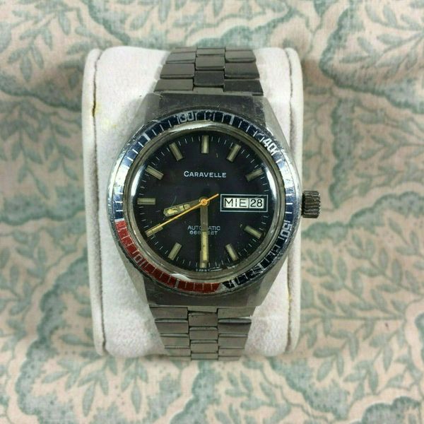 Vintage Bulova Caravelle Watch P2 Automatic | WatchCharts Marketplace