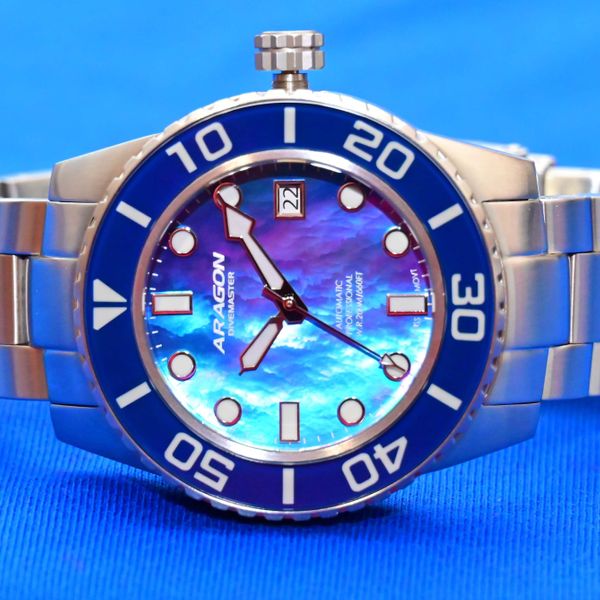 FS: Aragon Divemaster 42 Swiss Automatic Diver, Ronda R150 Movement ...
