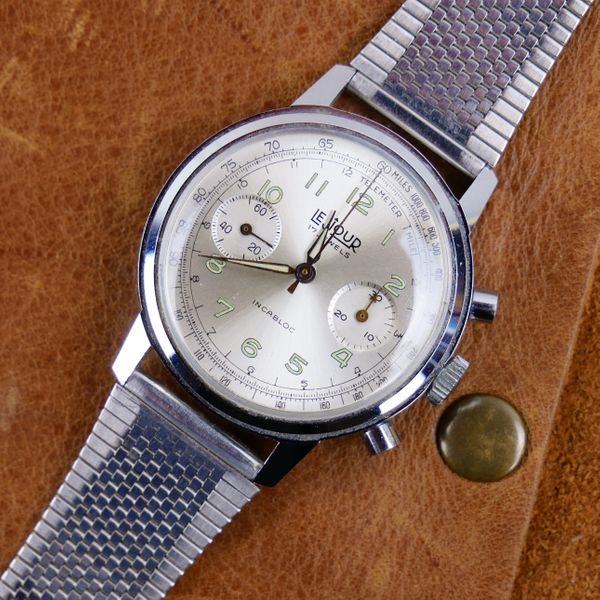[WTS] Vintage LeJour Chronograph Venus 188 Movement | WatchCharts