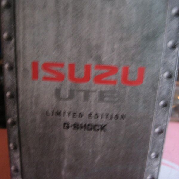 Casio g-shock watch Isuzu Edition | WatchCharts Marketplace
