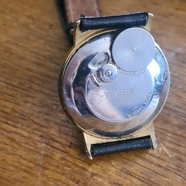 Vintage 70s TIMEX Electric Rear Winder WORKS | WatchCharts Marketplace